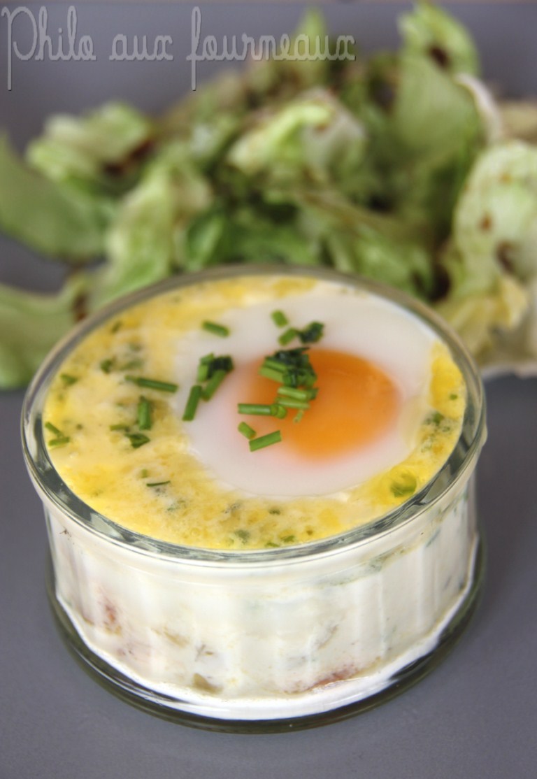 Philo Aux Fourneaux Oeuf Cocotte Au Maroilles And Aux Crevettes Grises